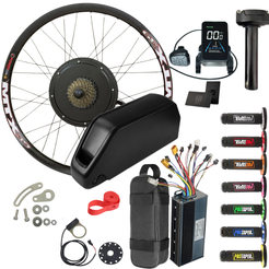 2000w E-Bike Conversion Kit + 52v 20ah Battery – Lecky Rider